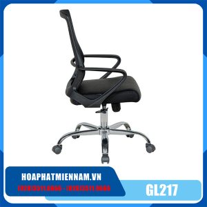 GL217 | Ghế xoay lưới nhân viên GL217 - Nội Thất Hòa Phát
