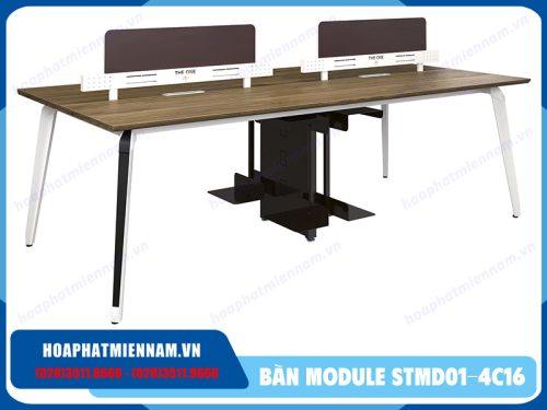 STMD01-4C16 | Cụm bàn làm việc 4 chỗ STMD01-4C16 - Nội Thất Hòa Phát