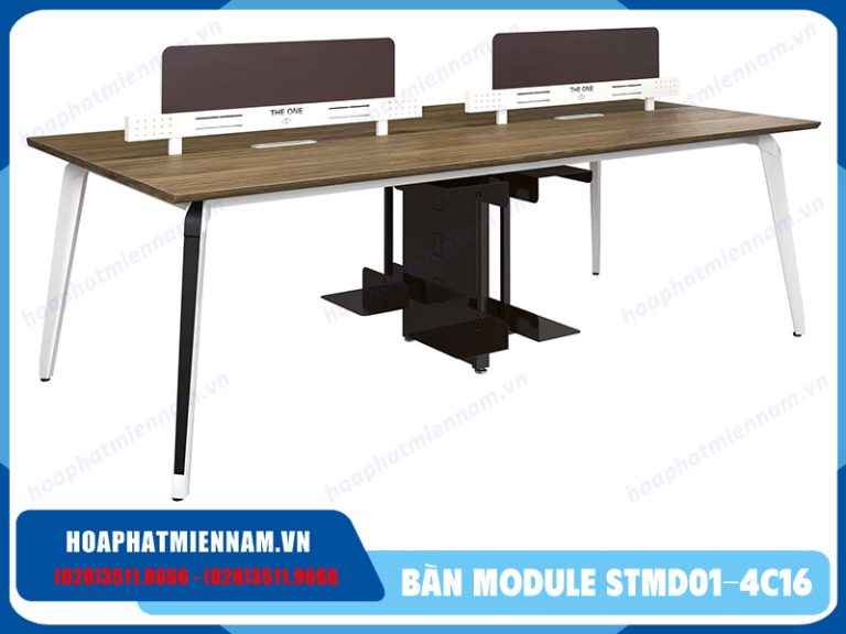 STMD01-4C16 | Cụm bàn làm việc 4 chỗ STMD01-4C16 - Nội Thất Hòa Phát