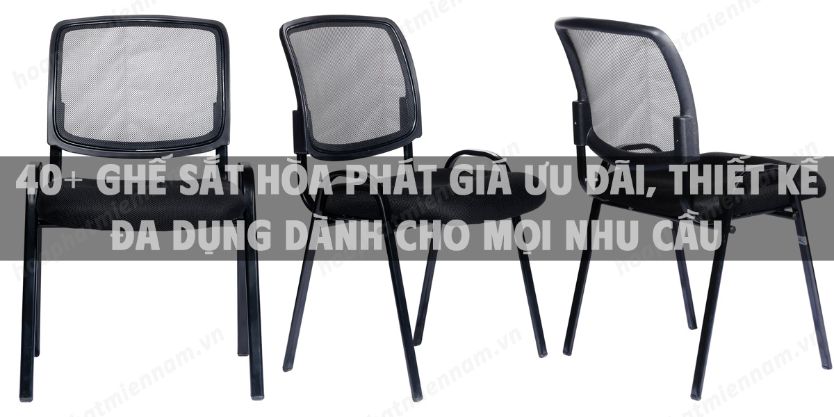 40+ Ghế sắt Hòa Phát giá ưu đãi, thiết kế đa dụng dành cho mọi nhu cầu ...