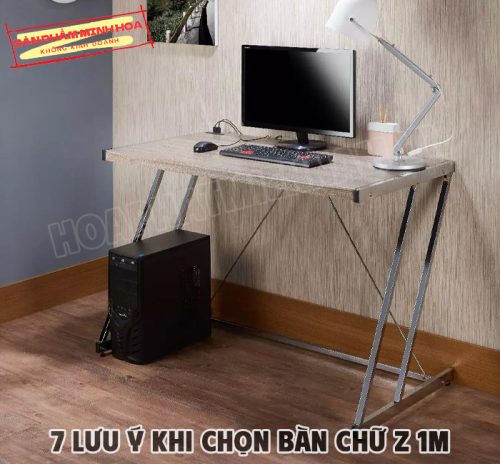 7 Lưu ý quan trọng khi chọn bàn chữ Z 1m cho góc làm việc tại nhà - Nội Thất Hòa Phát