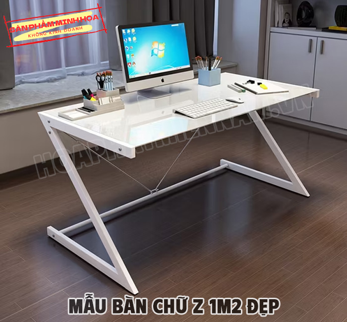 Mẫu bàn chữ Z 1m2 đẹp, giá rẻ, giao tận nhà - Nội Thất Hòa Phát