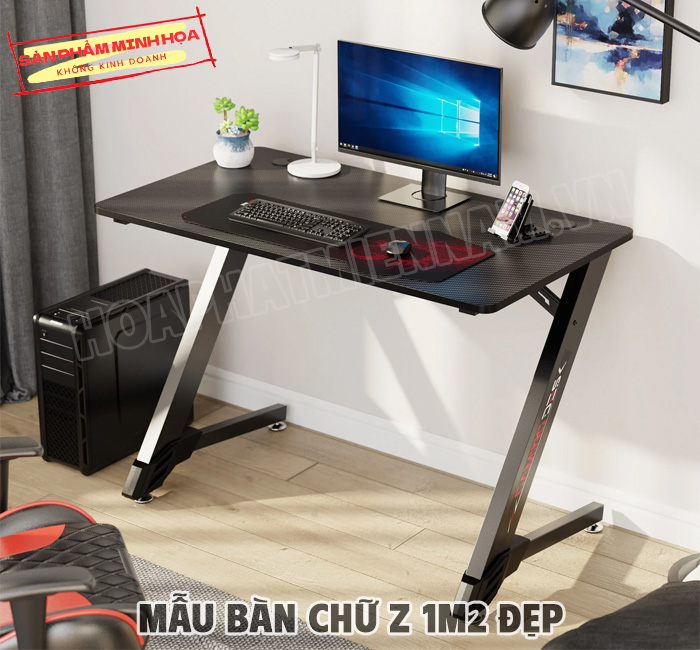 Mẫu bàn chữ Z 1m2 đẹp, giá rẻ, giao tận nhà - Nội Thất Hòa Phát